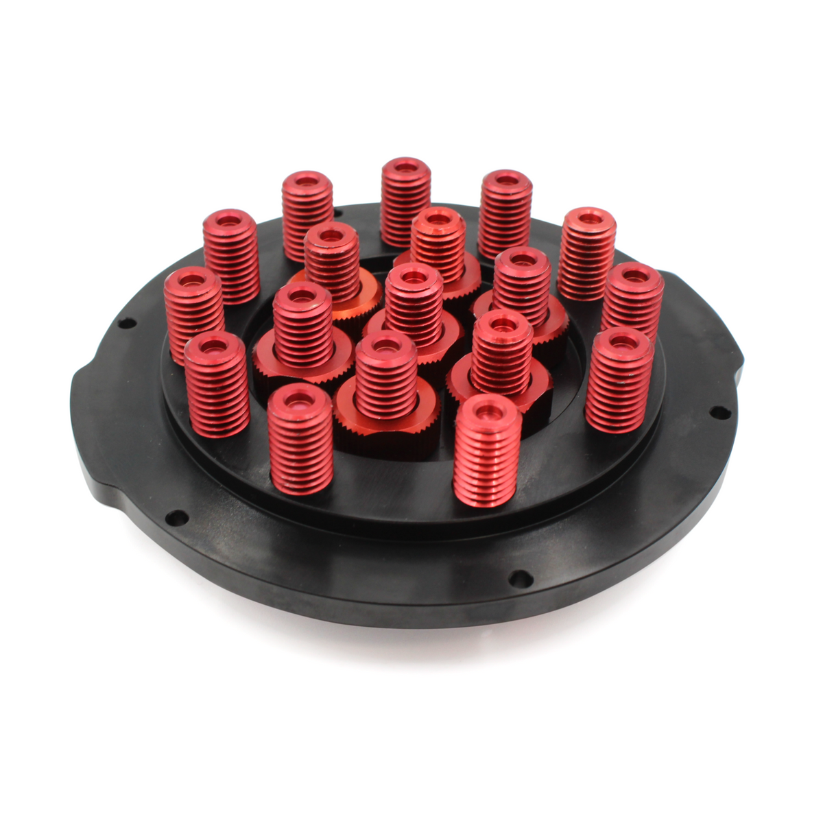 Aluminum End Cap with 18 Holes (4″ Series) – Aquabots Pte Ltd