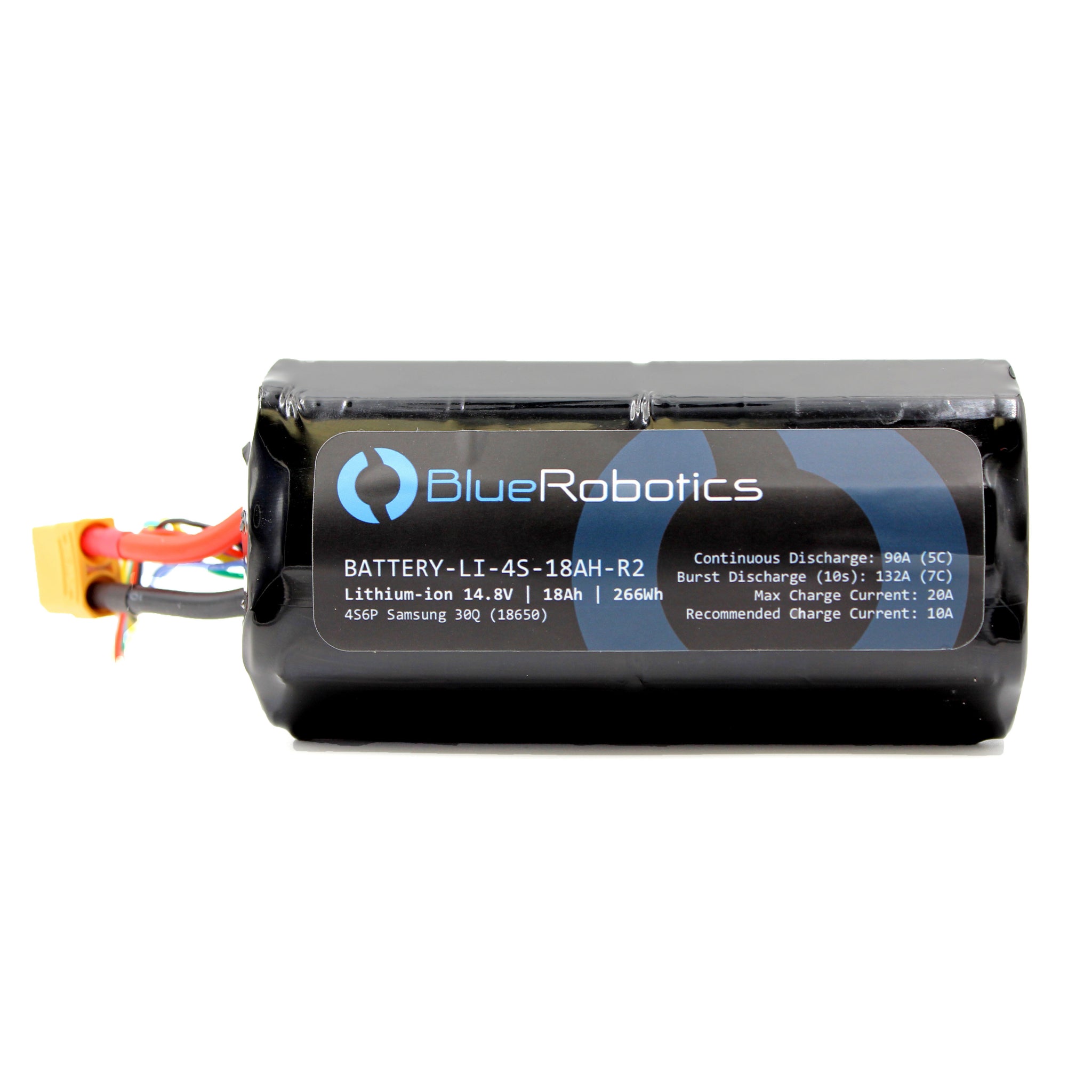 Blue Robotics Lithium-Ion Battery (14.8v, 18Ah) – Aquabots Pte Ltd
